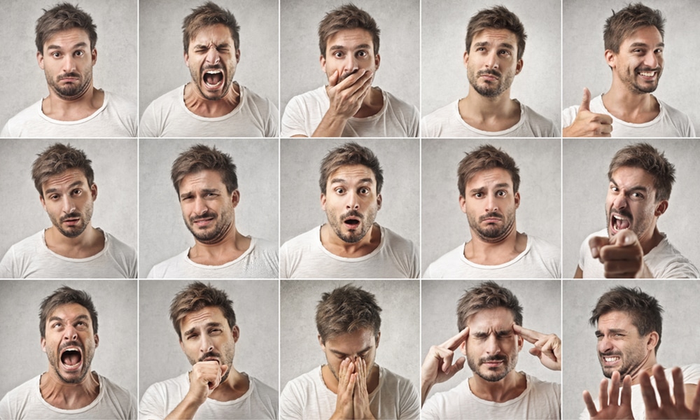 Tableau Des Expressions Faciales Tableau Femme Strass